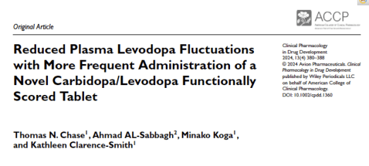 Parkinson’s: Two Half-Doses May Work Better Than One Whole Tablet of ...